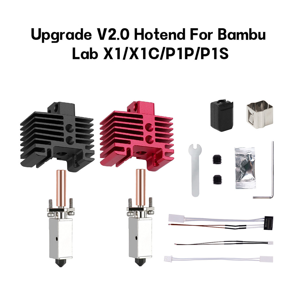 Jual New For Bambu Lab Hotend Upgrade TZ 2.0 Version Hardened nozzle ...