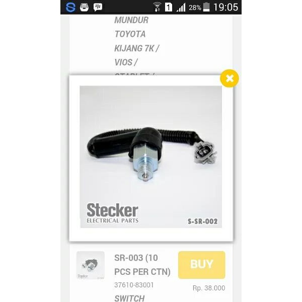 Jual Swit switch mundur atret avanza xenia rush terios granmax luxio ...