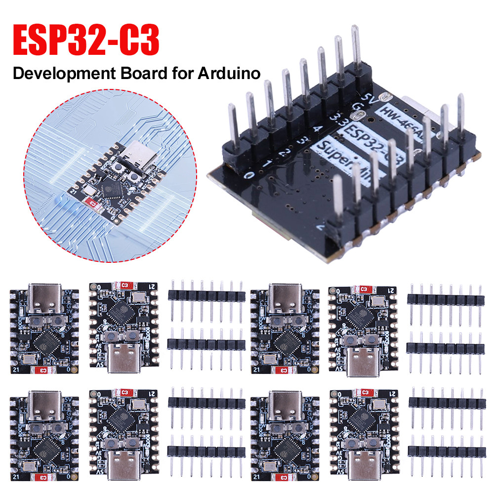 Jual ESP32-C3 Development Board WiFi Bluetooth-Compatible Board Practical ESP32 C3 SuperMini ...