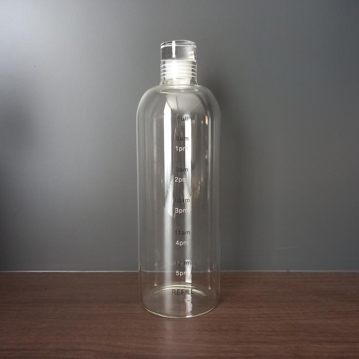 Jual ID BOTOL MINUM BOTOL KACA STERIL BOROSILIKAT / BOROSILICATE GLASS ...