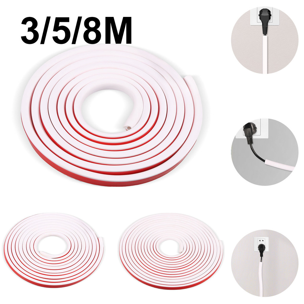 Jual BEST 3/5/8M Wire Hider Kit for Wall Mount Tv Cable Covers Raceway ...