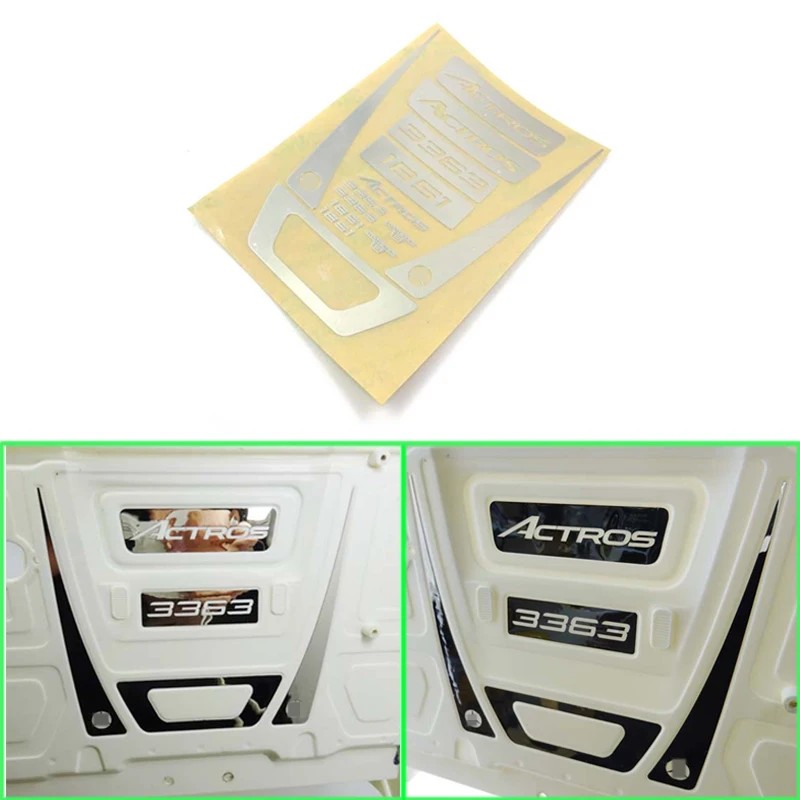 Jual NEW Decorative Stickers on The Rear of The Car Shell for 1/14 ...