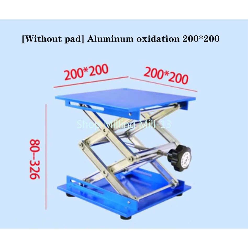 Jual SALE Lift Table Lab Plate Jack Scissor Stand Platform Router Workbench Woodworking Lift ...