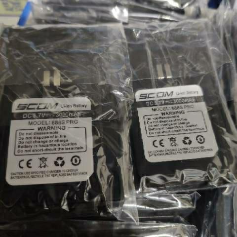 Jual Battery batterai baterai HT scom 888s pro | Shopee Indonesia