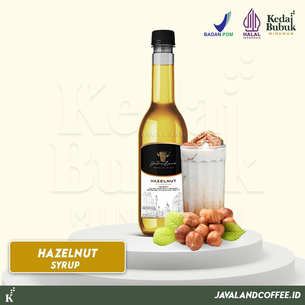 Jual Javaland Syrup / Sirup Rasa Hazelnut 620ml - Premium | Sirup ...