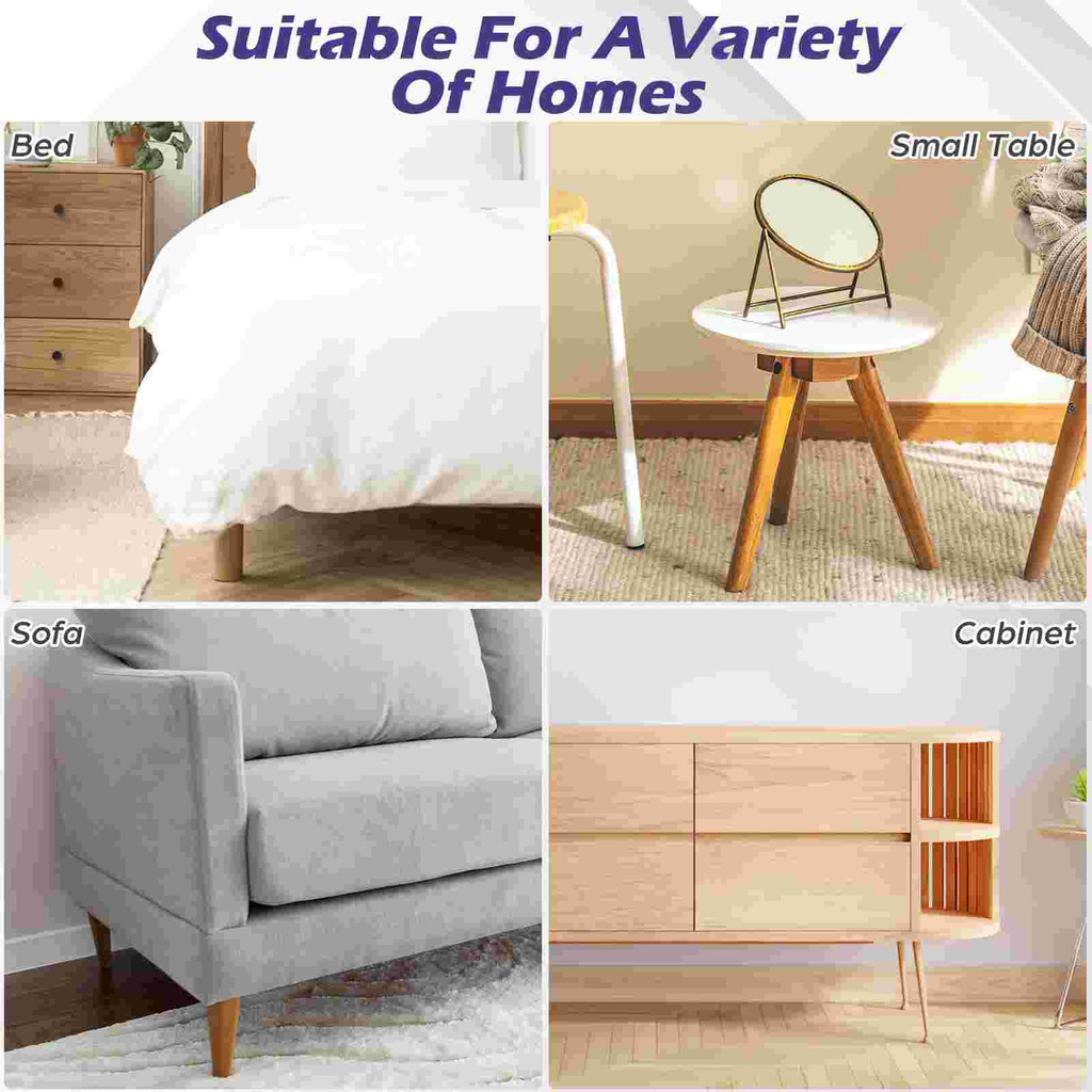 Jual 4 Pcs Twin Size Cot Bed Support Frame Adjustable Legs Foot of ...