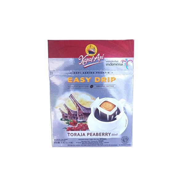 Jual KAPAL API DRIP TORAJA PEABERRY 5X 10 GR | Shopee Indonesia