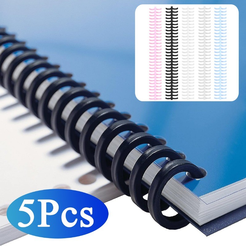 Jual Plastic Binding Combs Detachable Binder Rings For Document ...
