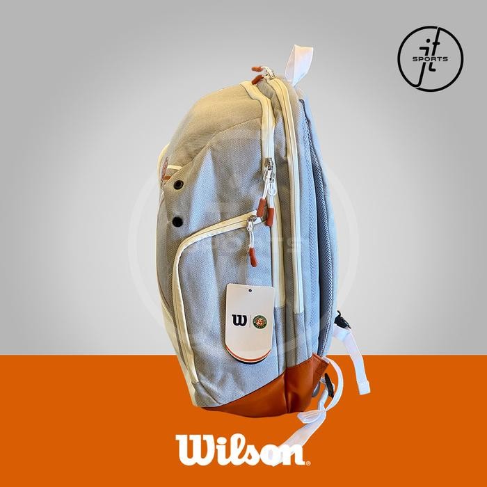 Jual Tas Ransel Tenis Wilson Roland Garros Super Tour Tennis Backpack ...