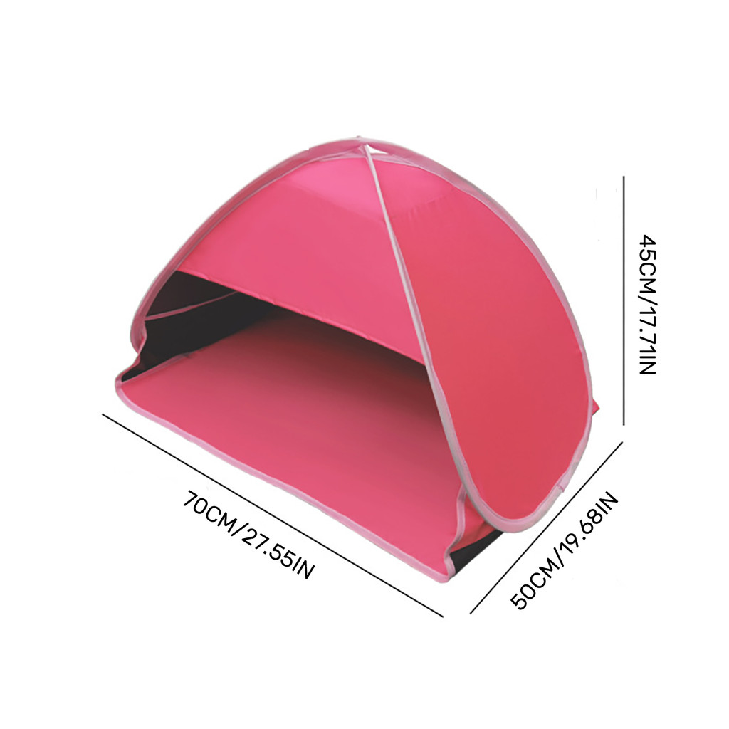 Jual Awning Mini Pop-up Tents Beach Head Sunshade Tent Automatic Opened ...