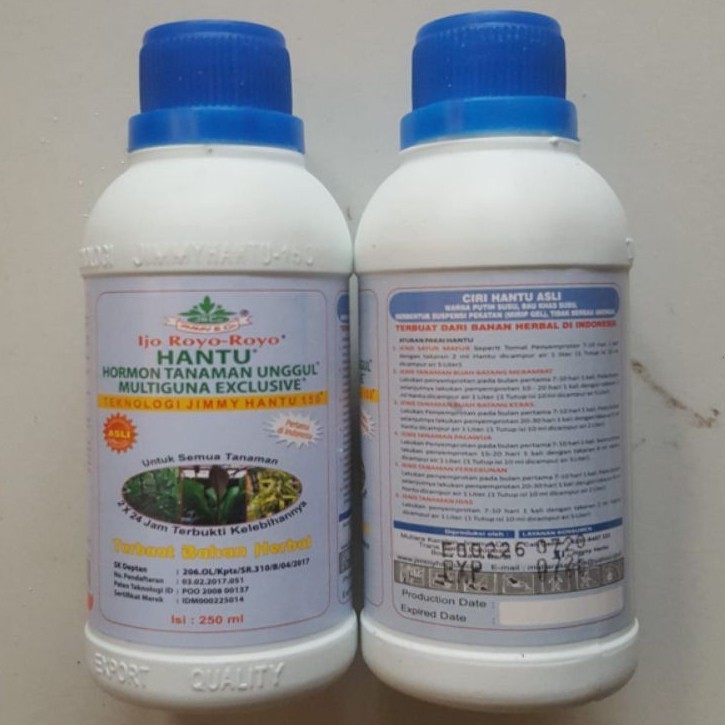 Jual PUPUK HANTU 250ML MULTIGUNA EXCLUSIVE HORMON TANAMAN UNGGUL ...