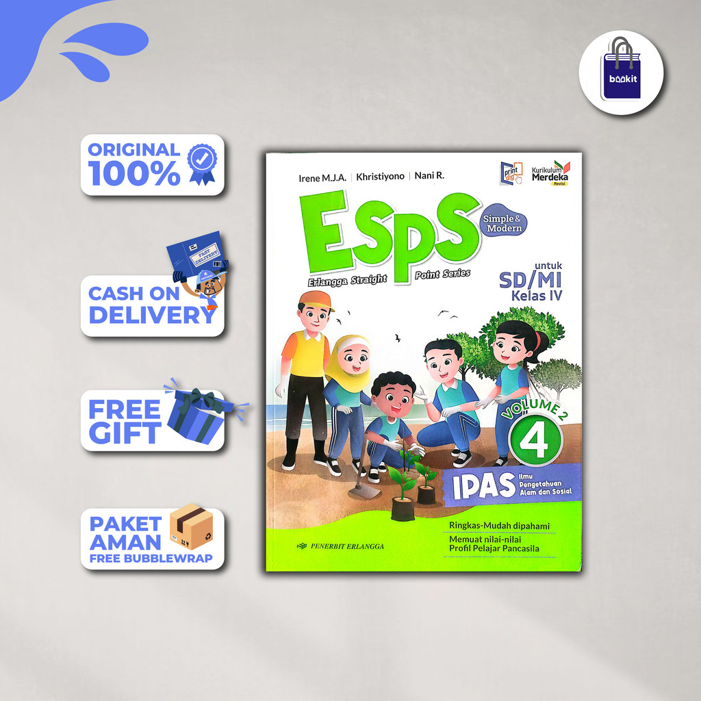 Jual ESPS IPAS VOL. 2 UNTUK SD/MI KELAS 4/KM REVISI | Shopee Indonesia