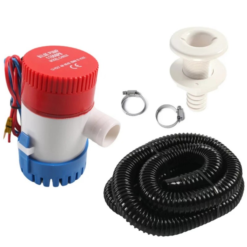Jual Bilge pump drain kit 12v 24V 750gph 1100GPH water pump used in ...