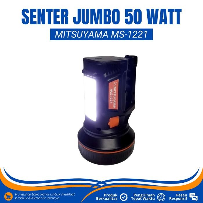Jual Master - SENTER LED BESAR JUMBO - SENTER SATPAM SECURITY HANSIP ...