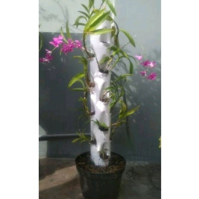 Jual POT TANAMAN VERTIKAL VERTIKULTUR 16 LUBANG 80CM 4 INCH MEDIA TANAM ...