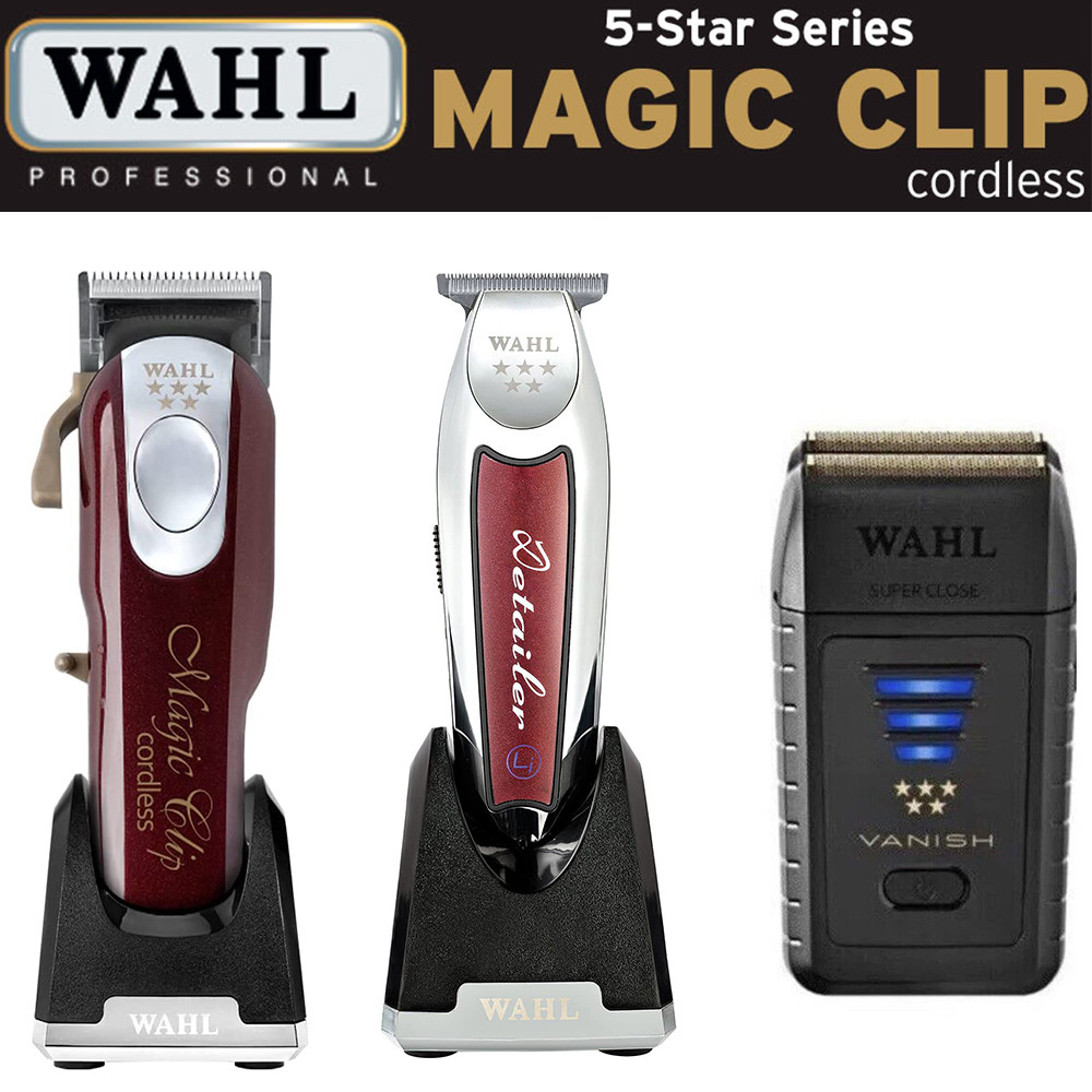 Jual Professional Wahl 5 Star 8148 Magic Clip Gold Cordless Hair ...
