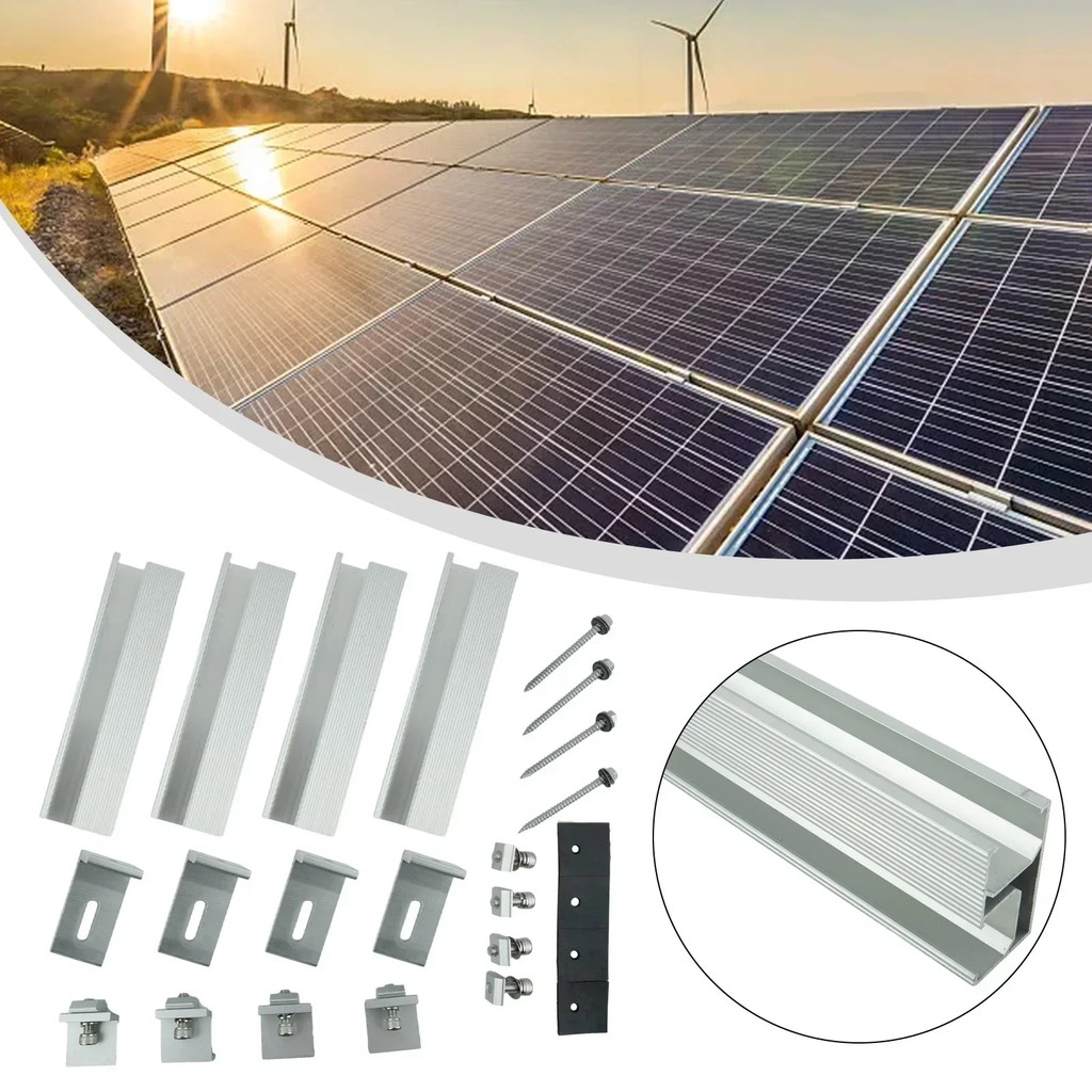 Jual Solar Rail Alu Mounting Rail 200mm *56mm*30mm Bracket Rail For ...
