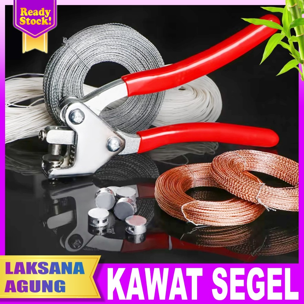Jual Kawat Segel Tembaga, Kawat Segel Galvanis, Tang Segel, Segel PLN ...