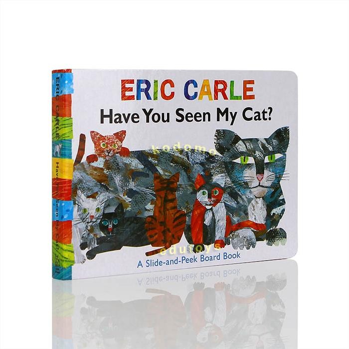 Jual Have You Seen My Cat (A Slide-and-Peek Board Book) by Eric Carle ...