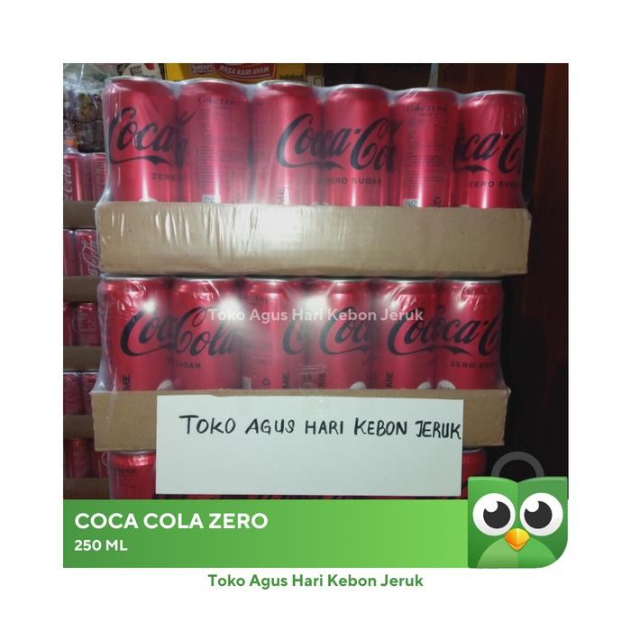 Jual COCA COLA ZERO kaleng 330ml | Shopee Indonesia