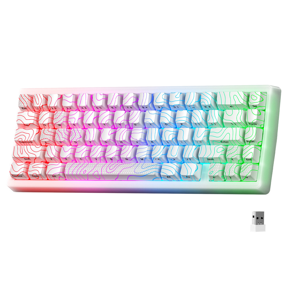 Jual Xvx M67 Jadestone Mechanical Keyboard With Imd-Tech Keycaps Hot ...