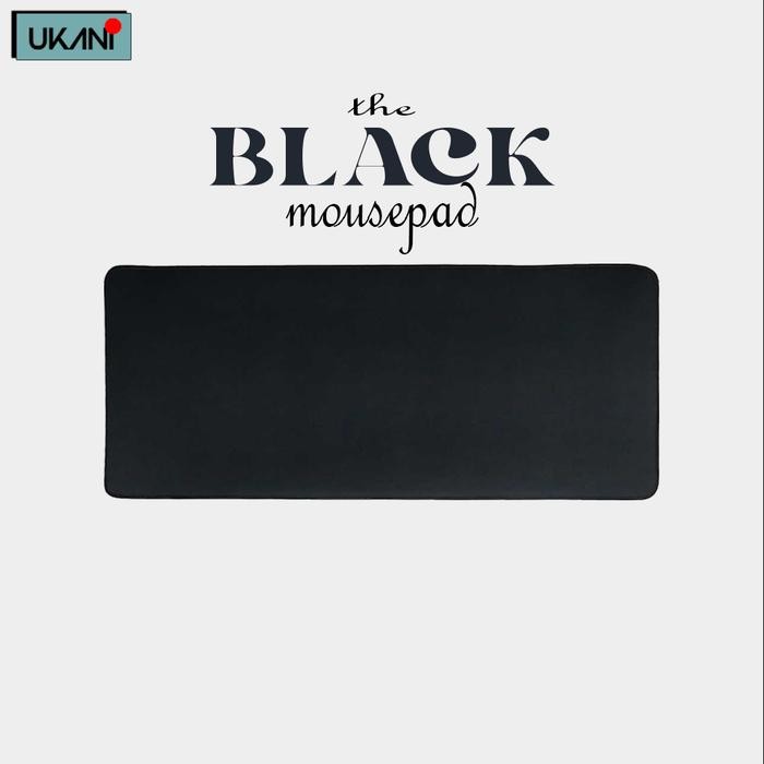 Jual Mouse Pad Hitam Polos Xl Xxl Gang Desk Mat Preum Quality | Shopee ...
