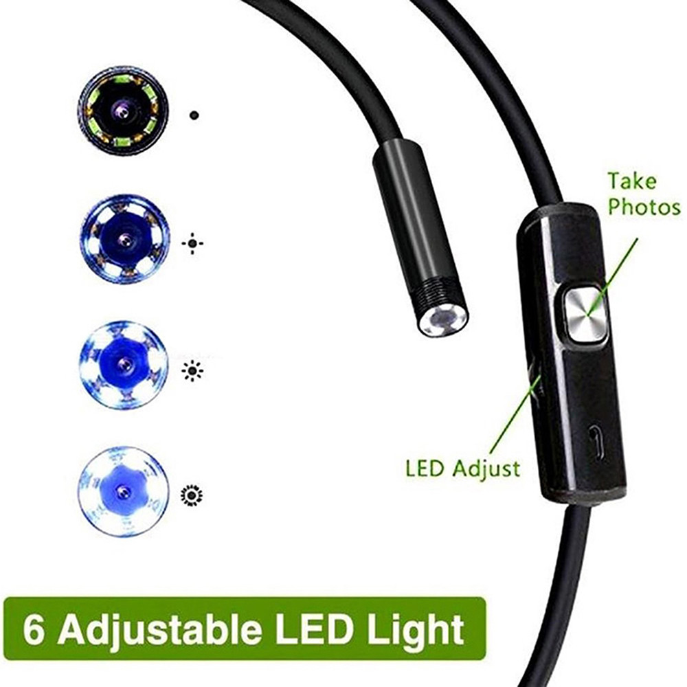 Jual Practical 7Mm Android Endoscope 3 In 1 Usb/Micro Usb/Type-C ...