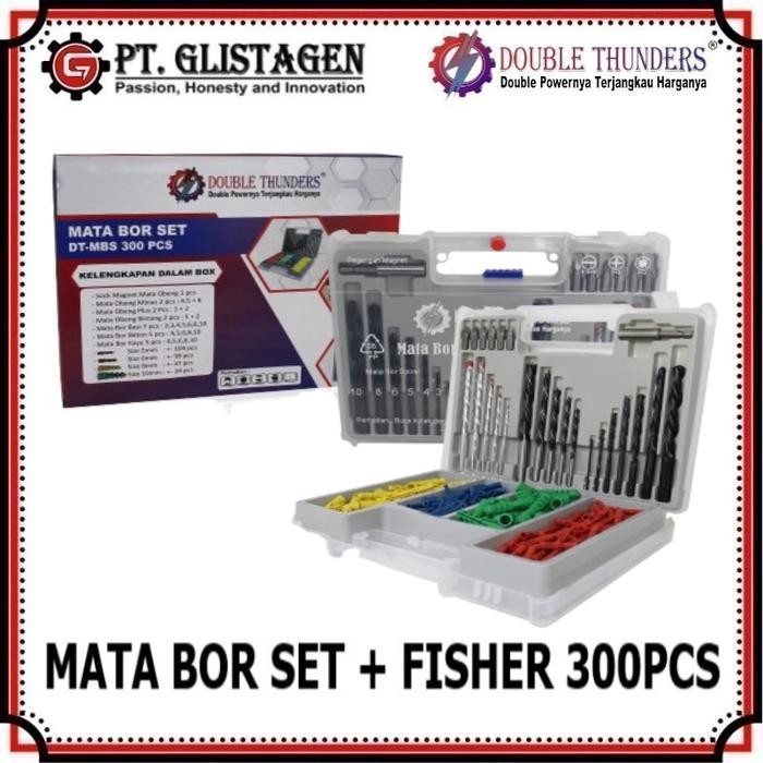Jual Mata Bor Set Kombinasi Besi Kayu Tembok Beton Mata Obeng Rumah ...