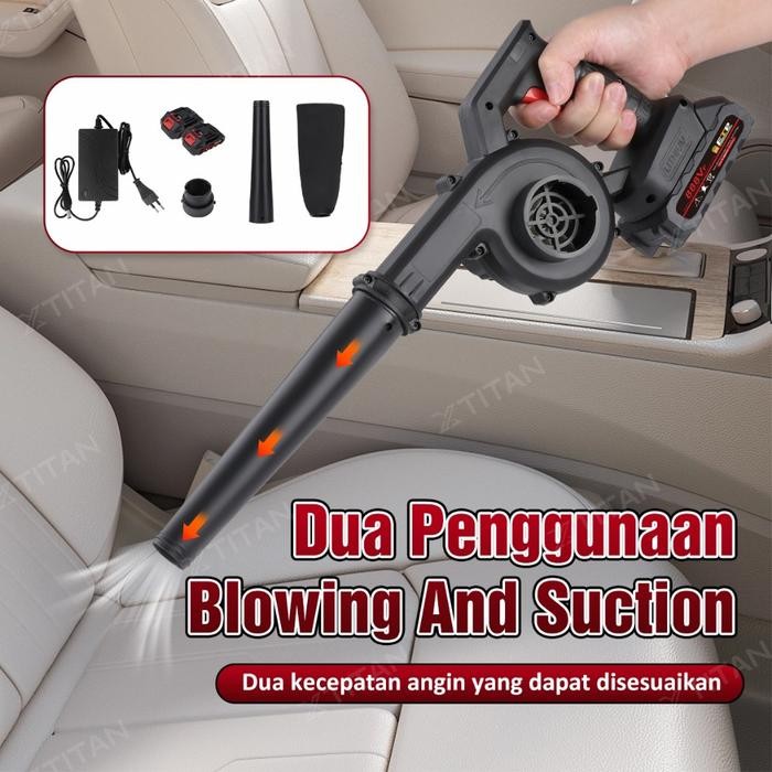 Jual Mesin Blower Tangan Hand Blower Cordless Peniup Debu Vacuum ...