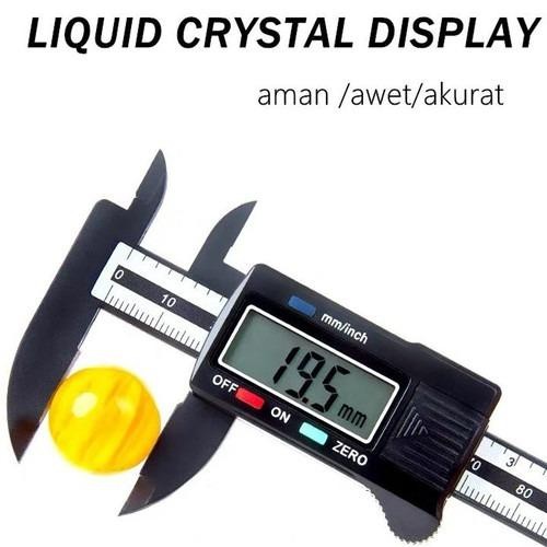 Jual New SKETMAT SIGMAT DIGITAL Vernier Caliper Murah - Alat Ukur mm inch Jangka Sorong Digital ...