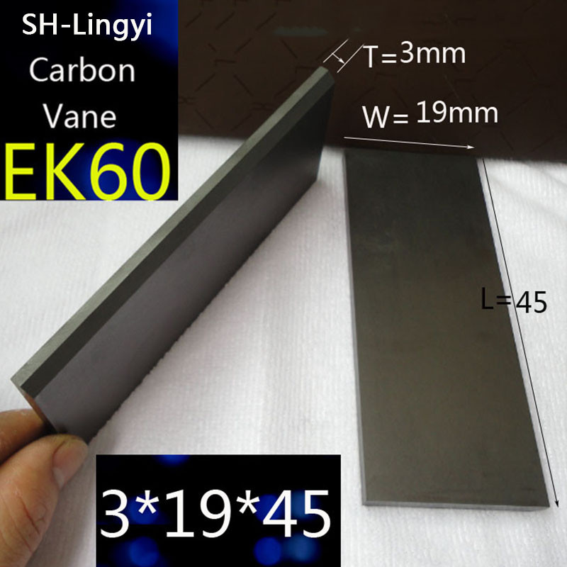 Jual 45X19X3Mm Ek60 Carbon-Graphite Vane For Thomas Vacuum Pumps: Dte 8 ...