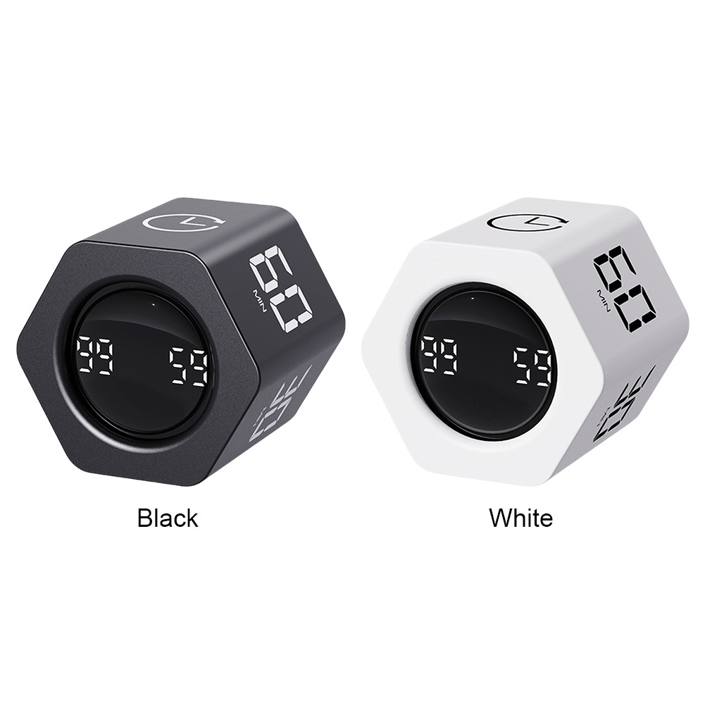 Jual Productivity Cube Timer Gravity Sensor Flipping Cube Countdown Stopwatch Desk Productivity ...