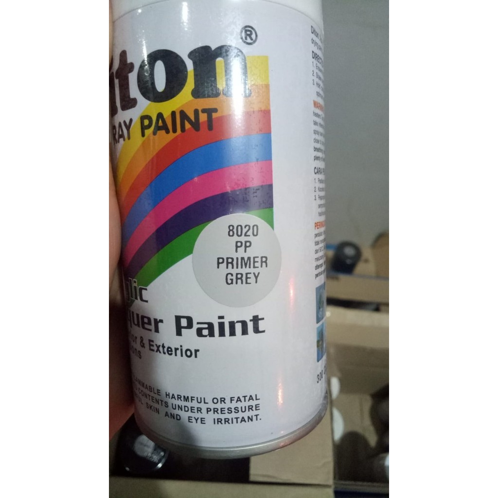 Jual JTTOP" PILOK PILOX DITON PRIMER GREY 8020 300CC EPOXY POXY CAT ...
