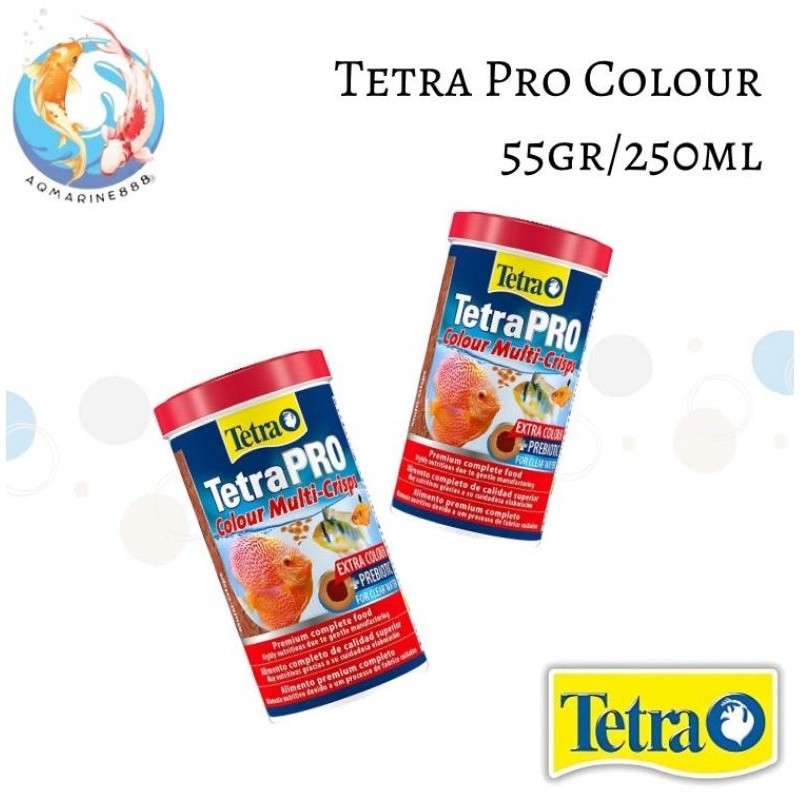 Jual Tetra Pro Colour Multi Crisps 55gr 250ml | Shopee Indonesia