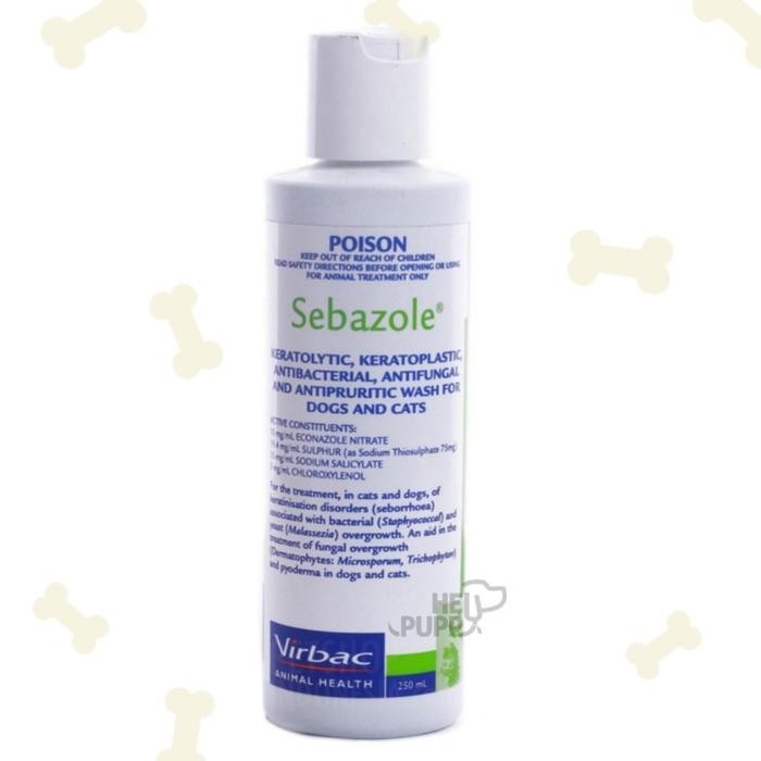 Jual virbac sebazole shampoo 250ml | Shopee Indonesia