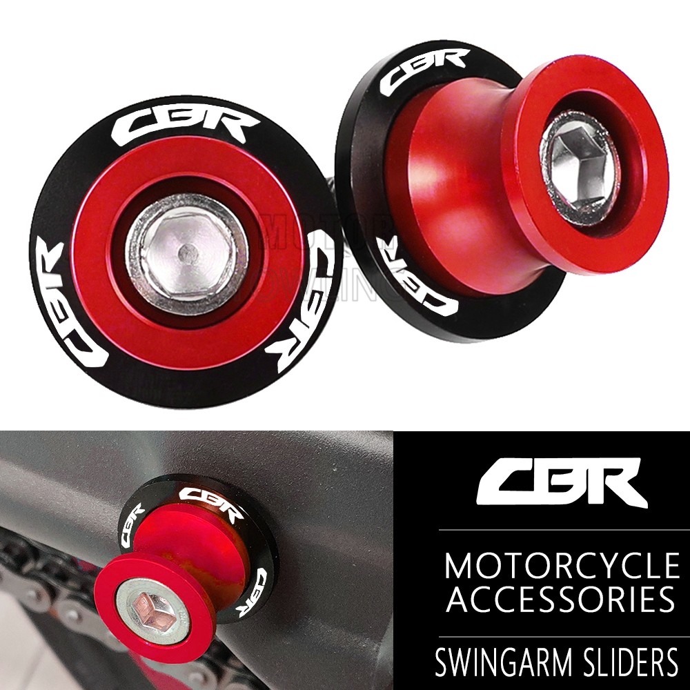 Jual Motorcycle Stand Screw 8MM Swingarm Spools Slider For Honda CBR ...