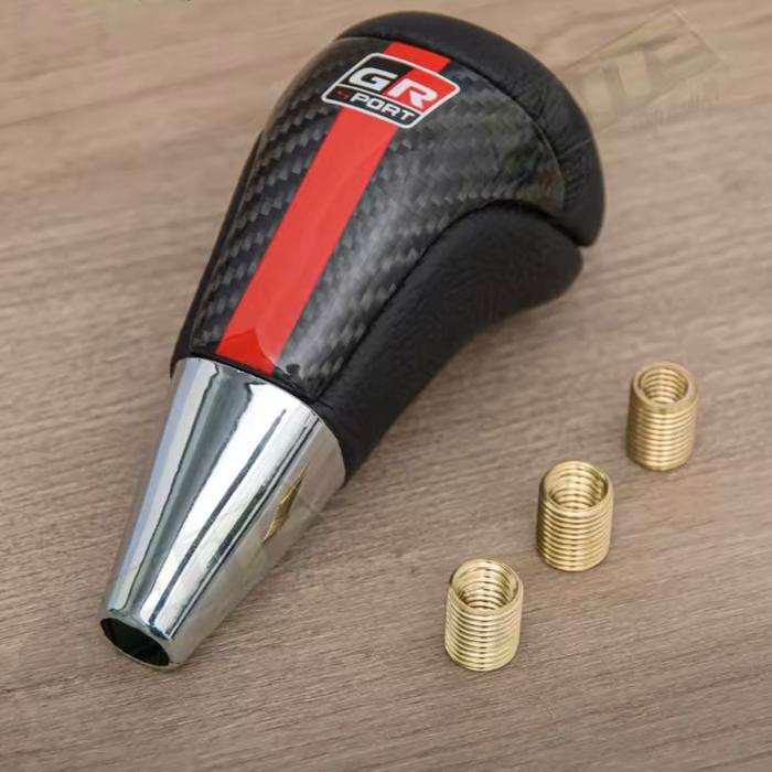 Jual Shift knob GR sport Toyota Fortuner VNT VRZ GR Real Carbon black | Shopee Indonesia