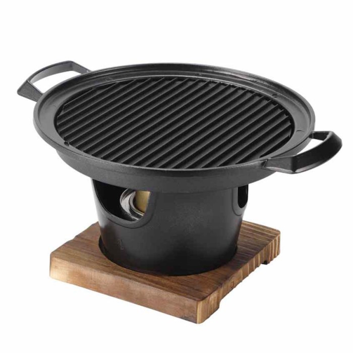 Jual Panggangan Alat Panggangan Racha BBQ Tungku Arang Bulat Mini ...