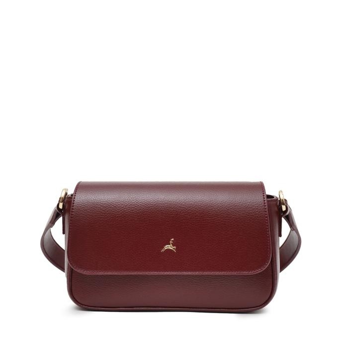 Jual Povilo Sekar Shoulder / Sling Bag Burgundy | Shopee Indonesia