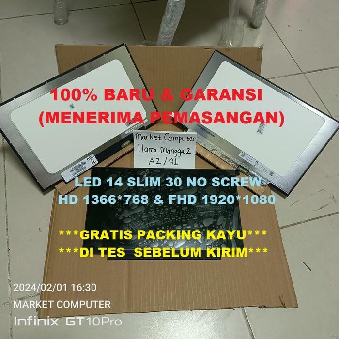 Jual LAYAR LED LCD LAPTOP HP ELITEBOOK 840 G1 G2 G3 G4 G5 G6 HD FHD ...