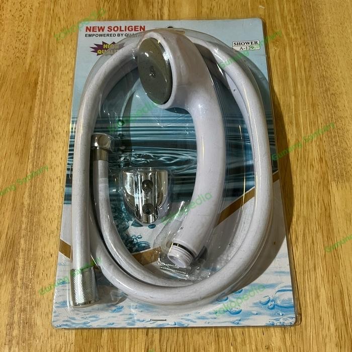 Jual New Handshower Mandi Soligen A129 White Handshower Model Toto ...
