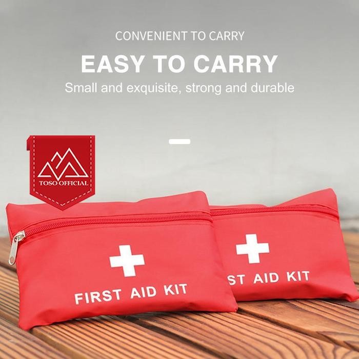 Jual KOTAK P3K LENGKAP + ISI OUTDOOR FIRST AID KIT P3K 13 IN 1 TEMPAT ...
