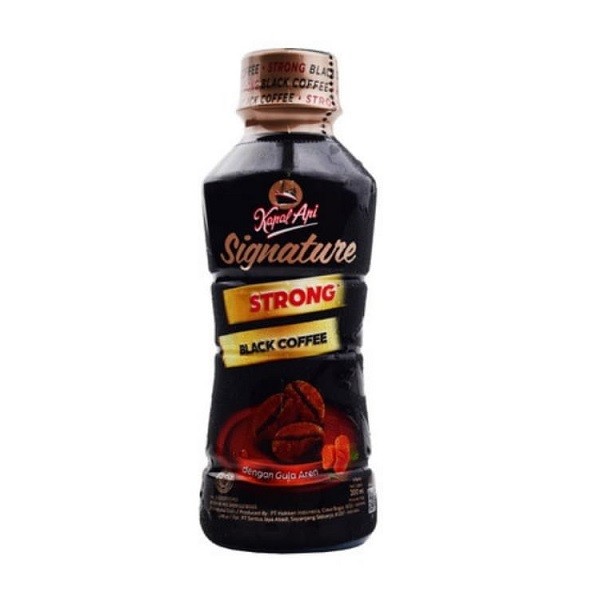 Jual KAPAL API SIGNATURE STRONG BLACK COFFEE 200GR | Shopee Indonesia