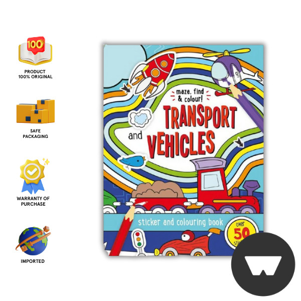 Jual Npp - A4 Maze Books New Cover - Transport Vehicles | Shopee Indonesia