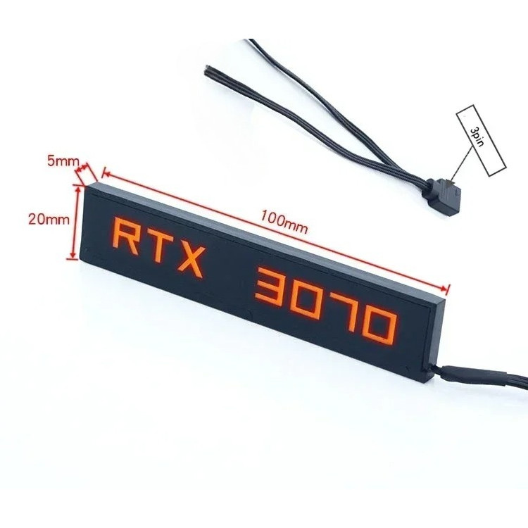 Jual Argb 4090 Gpu Lighting Panel,Rtx4080 4070 Vga Backplate,Mod 3090 ...