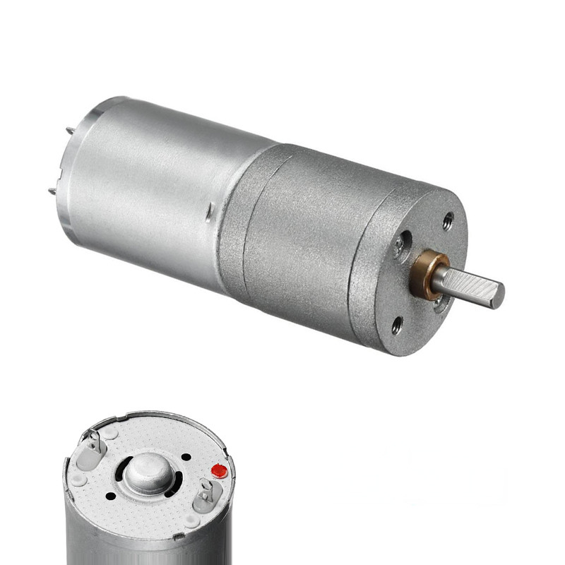 Jual JGA25-370 Gear Motor Motor DC DC 6V 12V 24V Motor Listrik Torsi ...