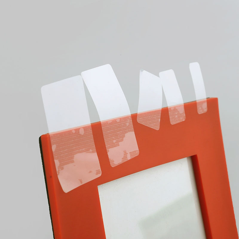 Jual New Transparent Rectangle Packaging Sealing Stickers Clear Square ...