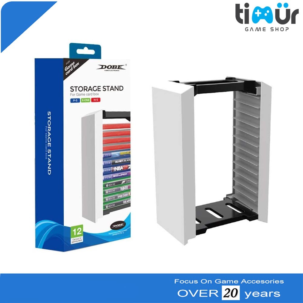 Jual Rak Storage Stand Tempat Kaset Disc Game Card Nintendo Switch Xbox ...