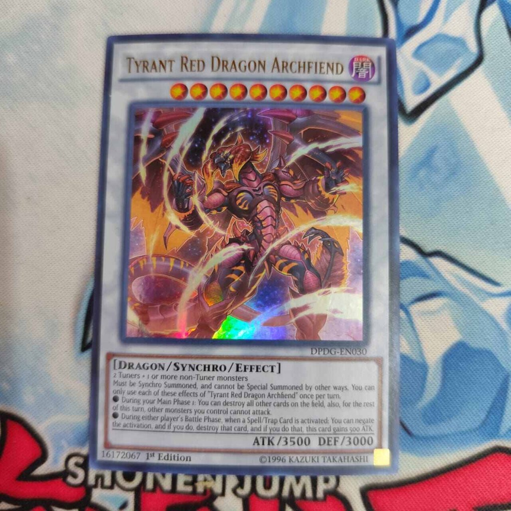 Jual yugioh tyrant red dragon archfiend DPDG ultra rare original ...