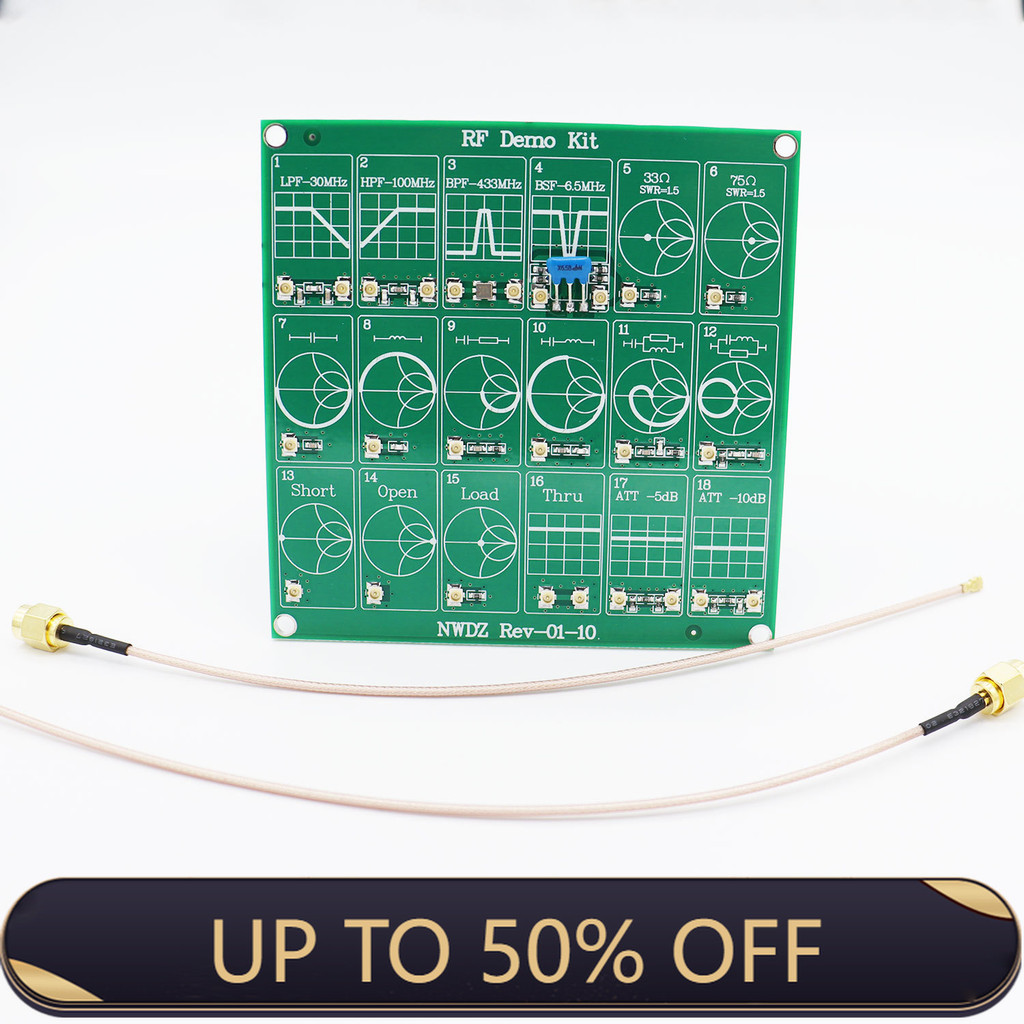 Jual Frequency Test Board RF Demo Kit NanoVNA RF Tester Board Filter ...